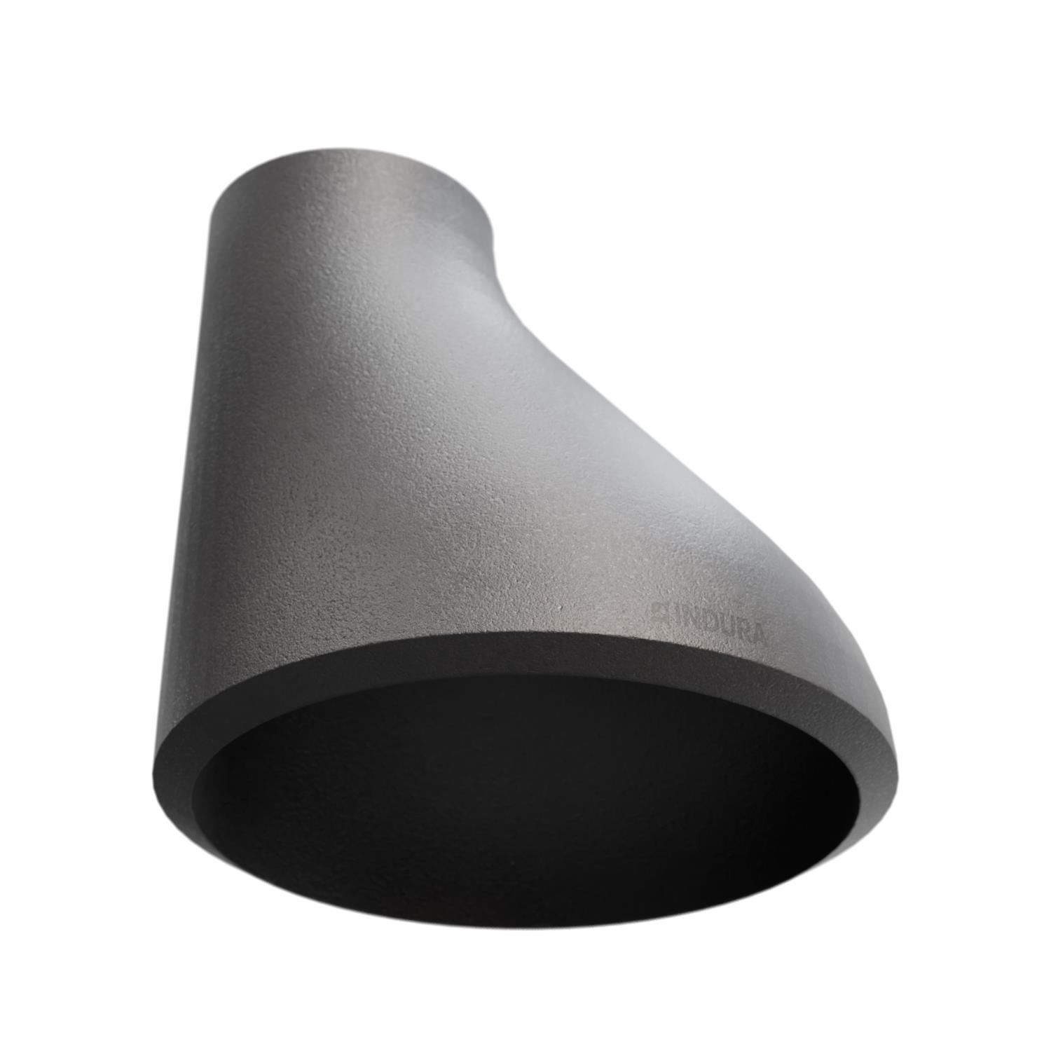 Eccentric Reducer, ASME B16.9, Sch. Std./40, 4"x1 1/2", A-234 WPB, INDURA