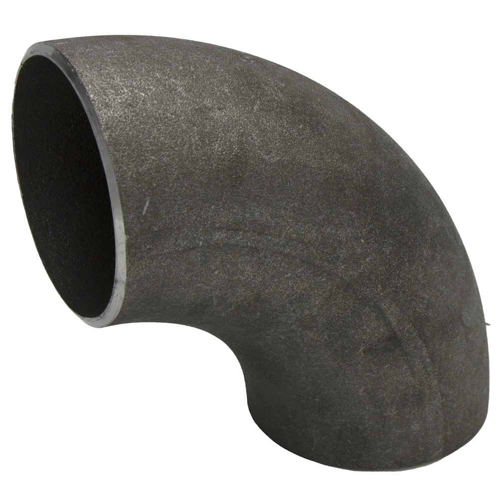 Butt Weld Elbow, ASME B16.9, Sch. XS/80, 3 1/2", A-234 WPB, INDURA