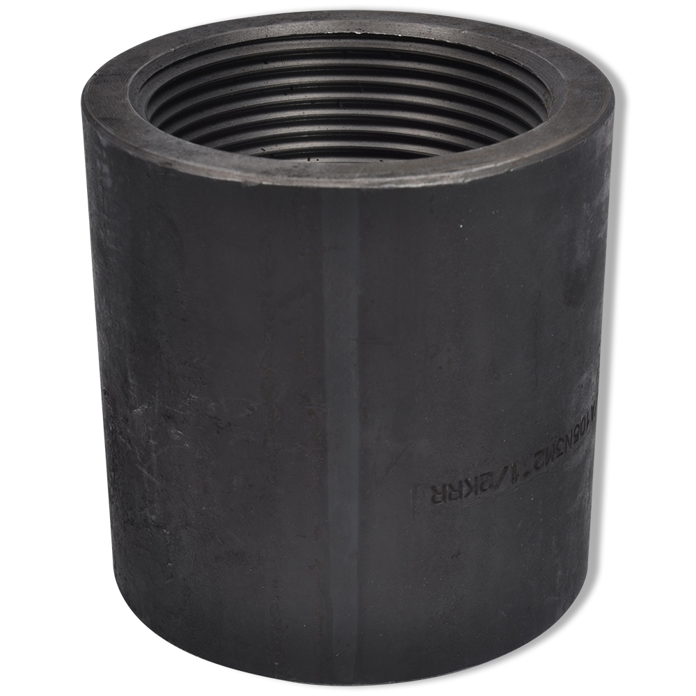 Coupling, ASME B16.11/16, 3000 lbs, 1/4", A105N, INDURA