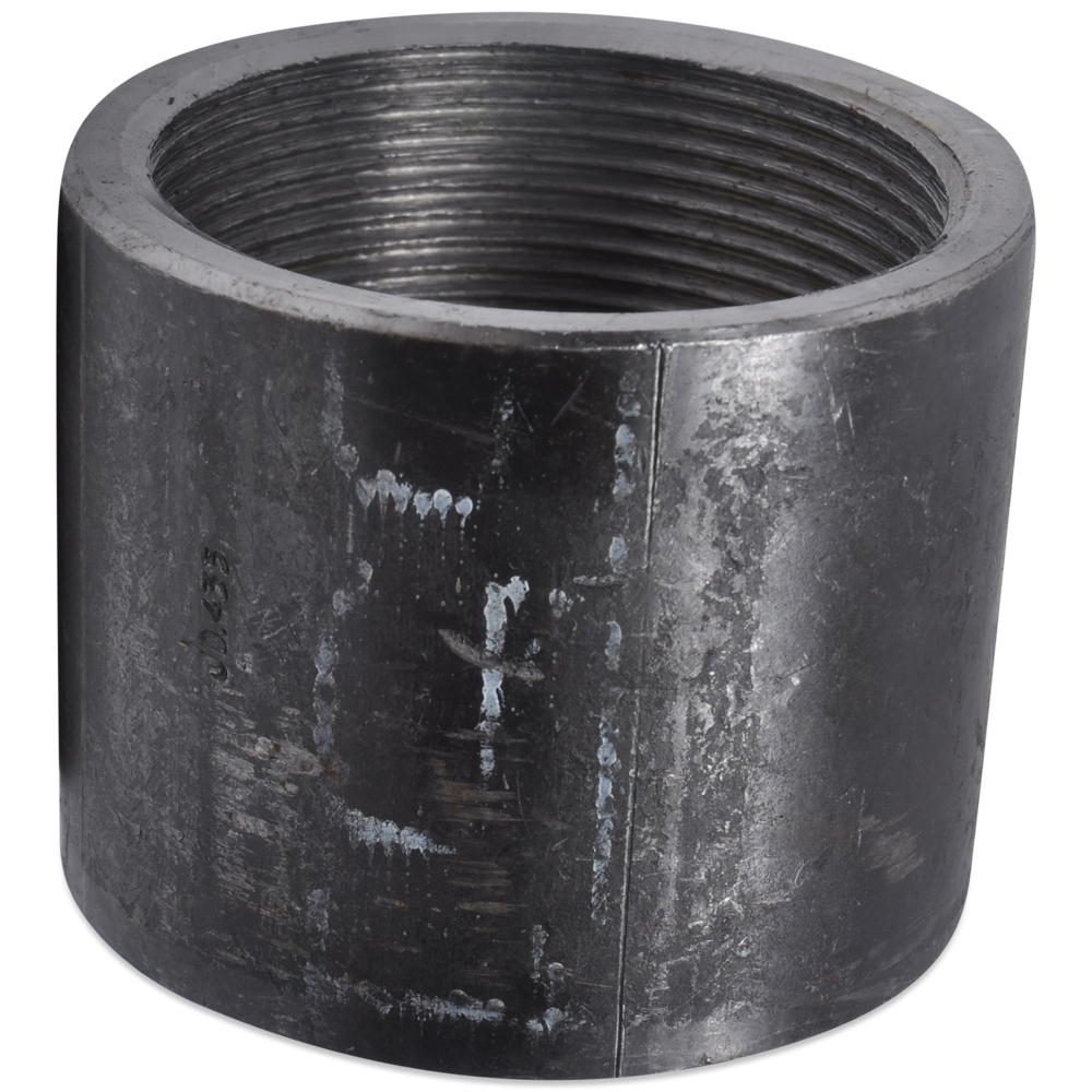 Coupling, EN 10241, T:M, 3/4", P235GH-TC1, INDURA