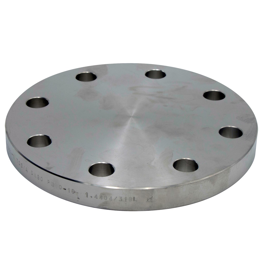 Blind flange, EN 1092-1, T:05, PN16, DN300, AISI316TI, INDURA