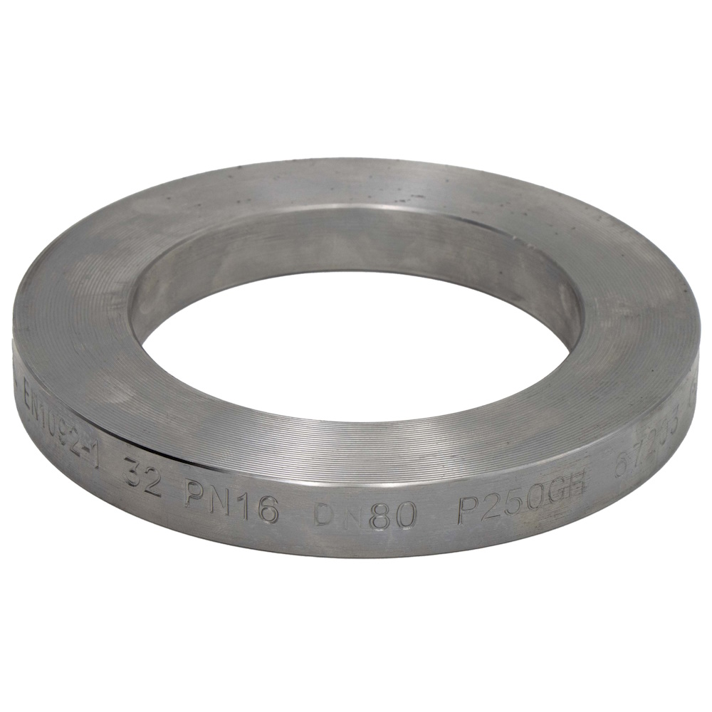 Weld-on plate collar, EN 1092-1, T:32, PN10-40, DN20, S235JR, INDURA